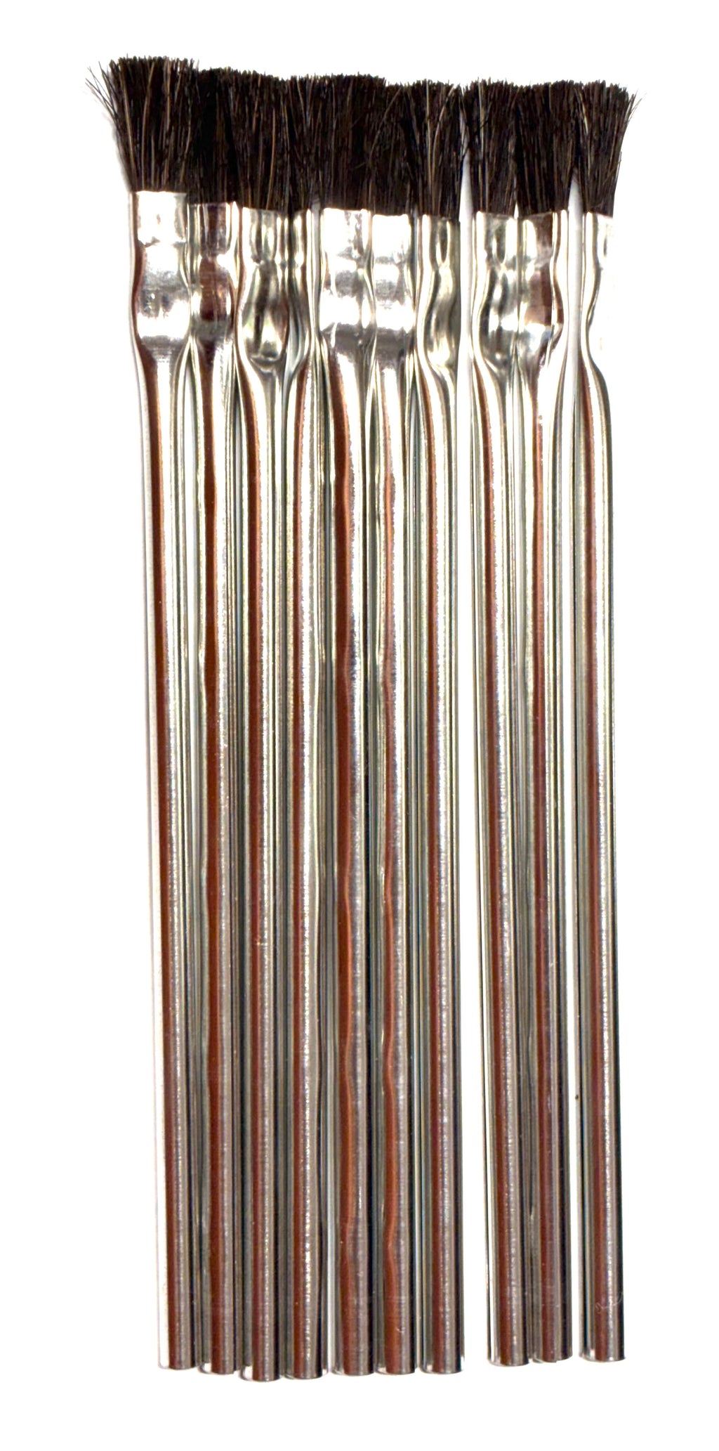 (TINBRUSH) 1/4" TIN BRUSHES HORSEHAIR - PACK OF 10 – Micro Fasteners
